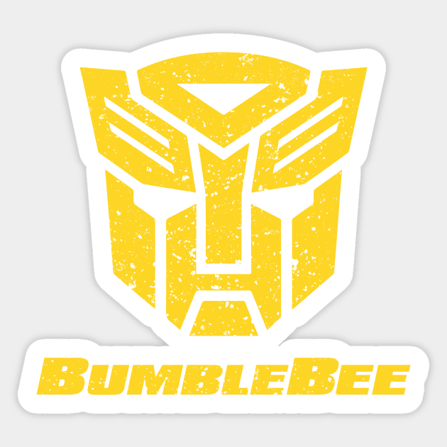 BumbleBee Transformers Autobot Logo - Bumblebee - Sticker | TeePublic